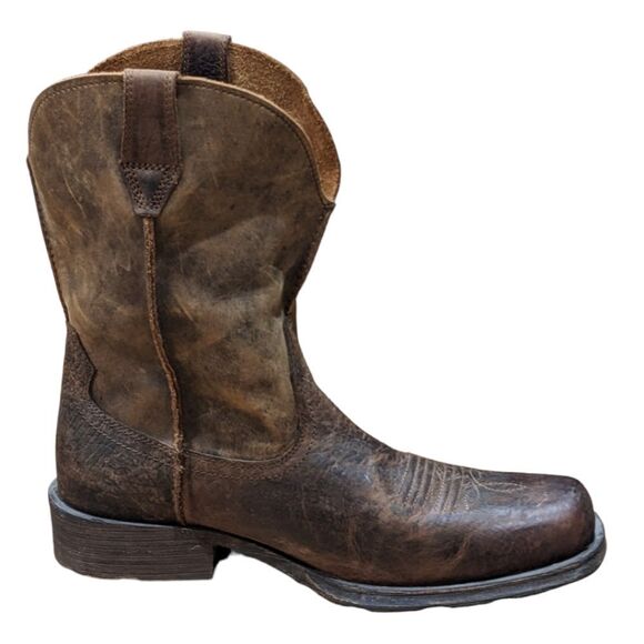 Ariat | Shoes | Ariatrambler Western Boot In Wicker Brown Mens Leather ...